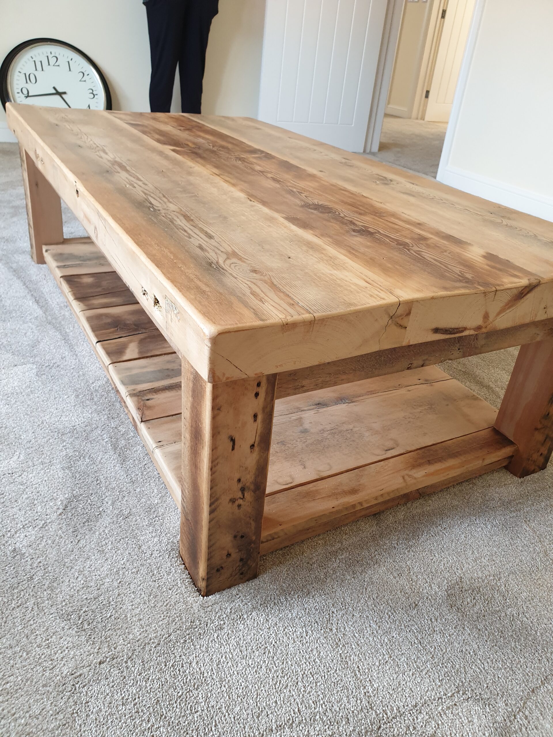 Thick wood coffee table store
